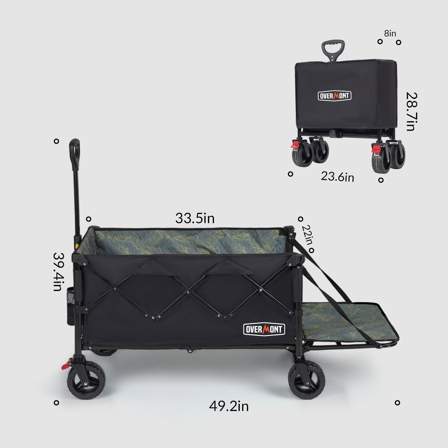 Overmont 200L Foldable Wagon Cart – Overmontoutdoor