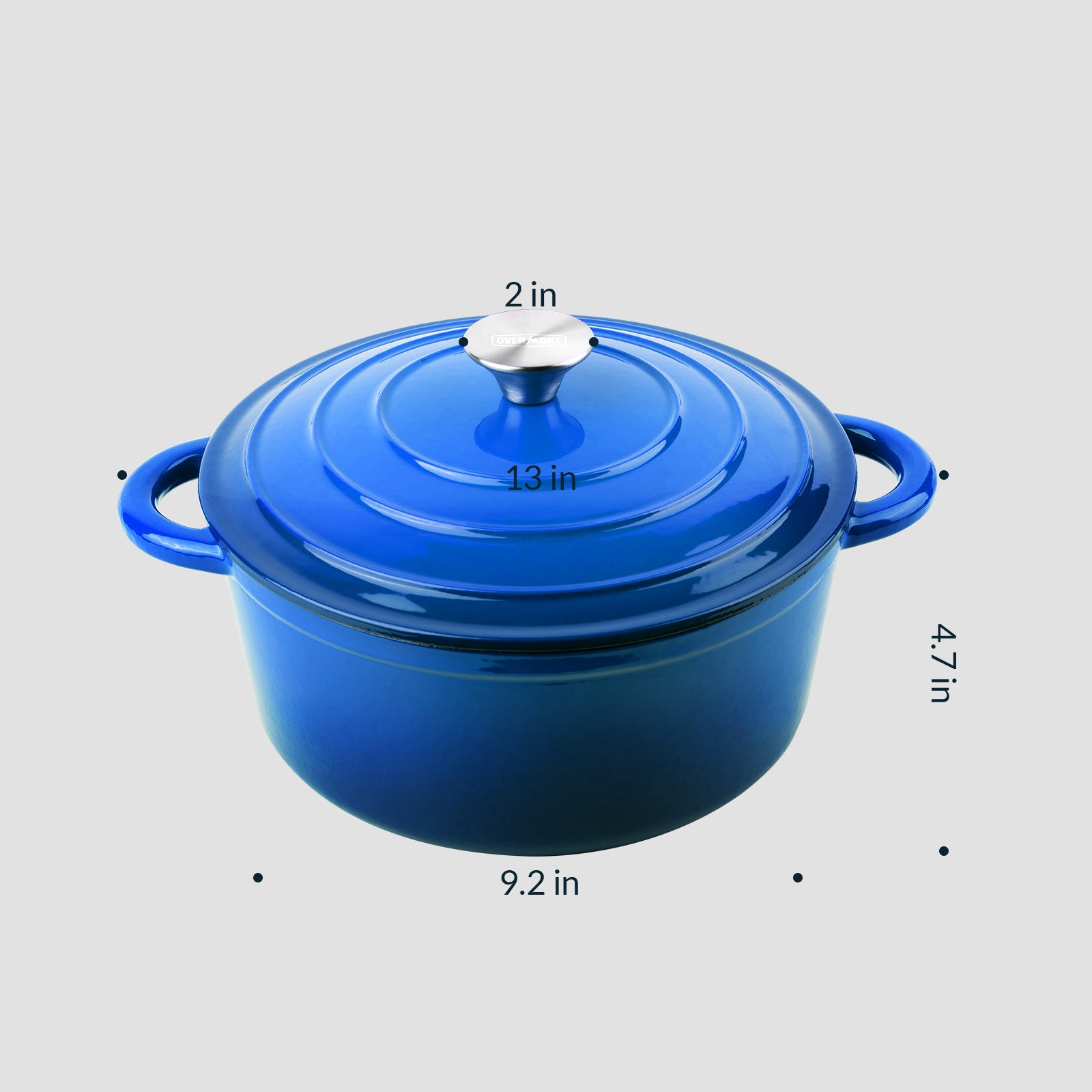 Overmont Enameled Cast Iron Dutch Oven – Overmontoutdoor